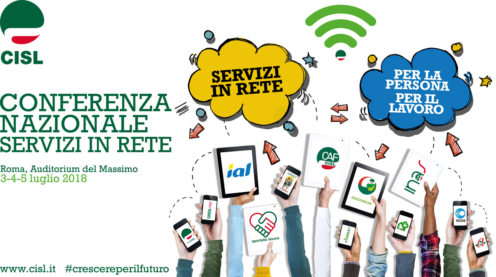 Domani al via la “Conferenza Nazionale dei Servizi in Rete” - CISL Emilia Romagna