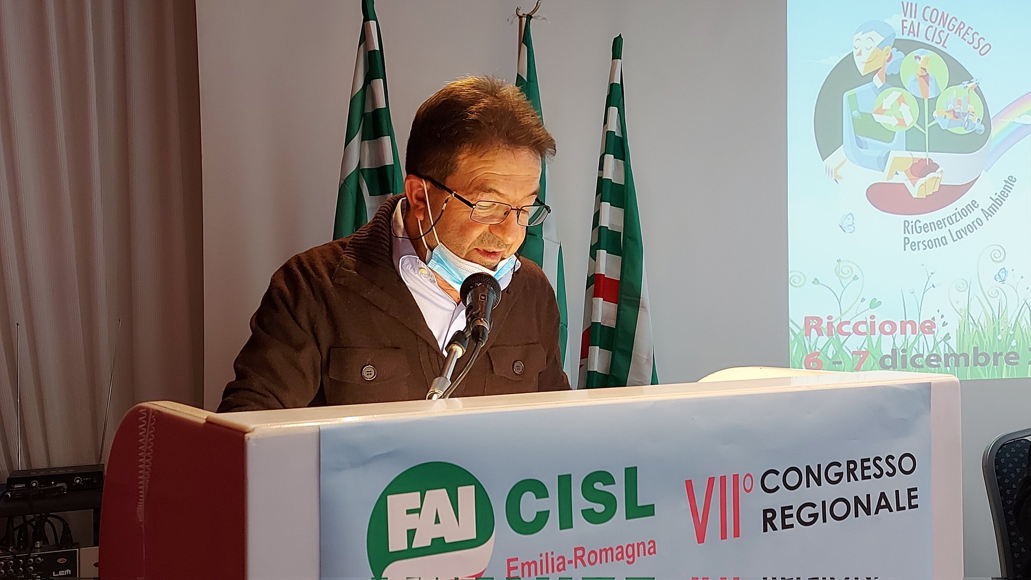 Daniele Saporetti confermato segretario generale della Fai Cisl ER - CISL Emilia Romagna