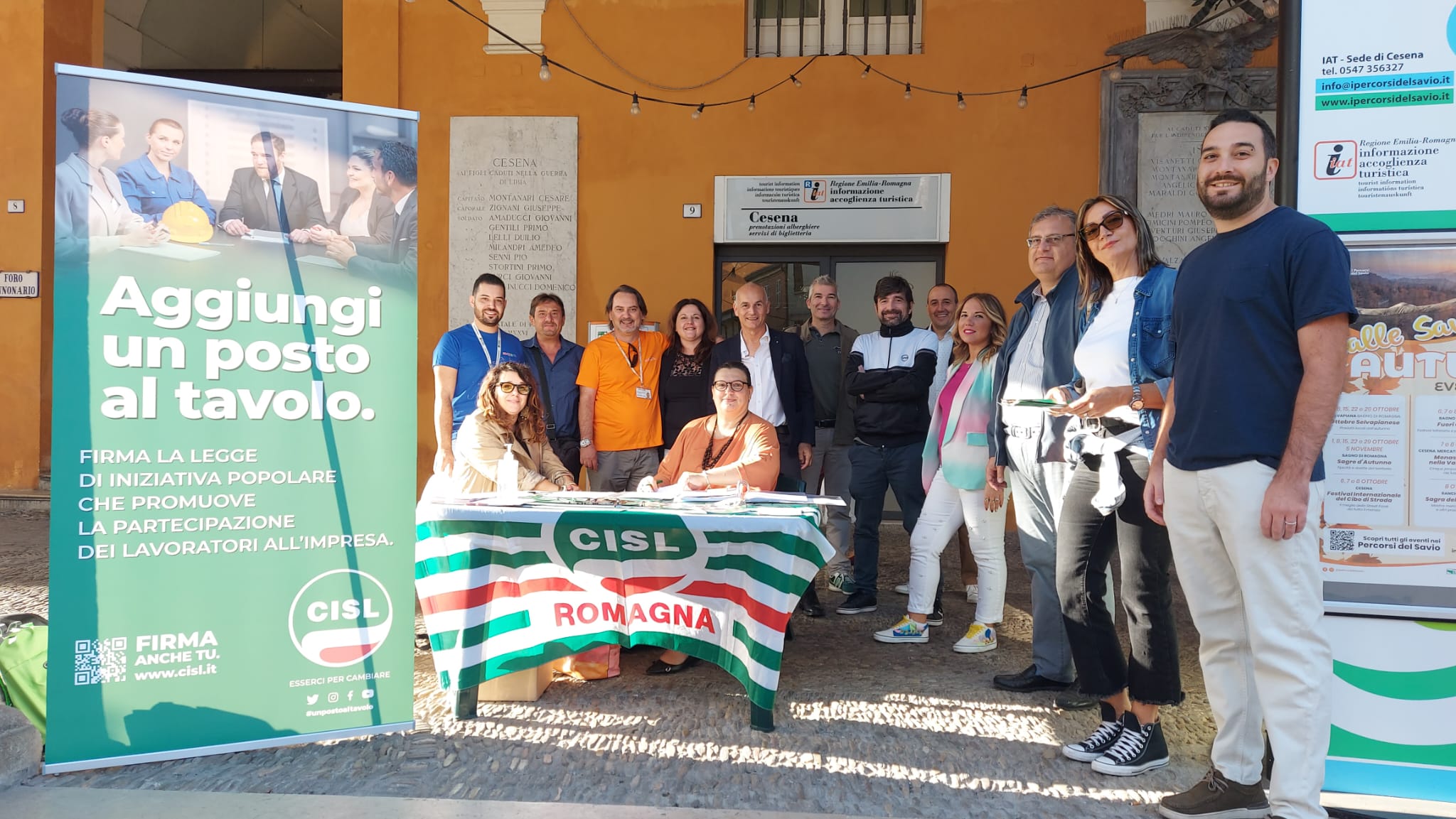 CISL Romagna celebra la "Festa della Partecipazione" in cinque piazze - CISL Emilia Romagna